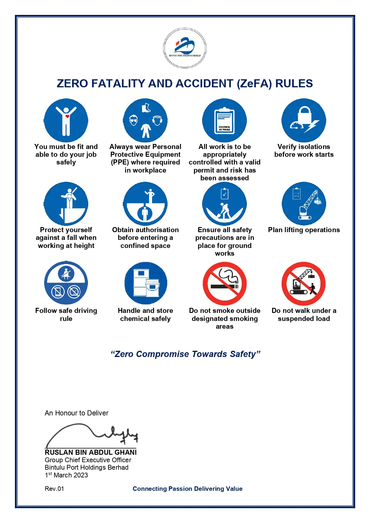 Policies | Bintulu Port Holdings Berhad